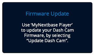 How to update Dash Cam firmware using MyNextbase Player – Nextbase US