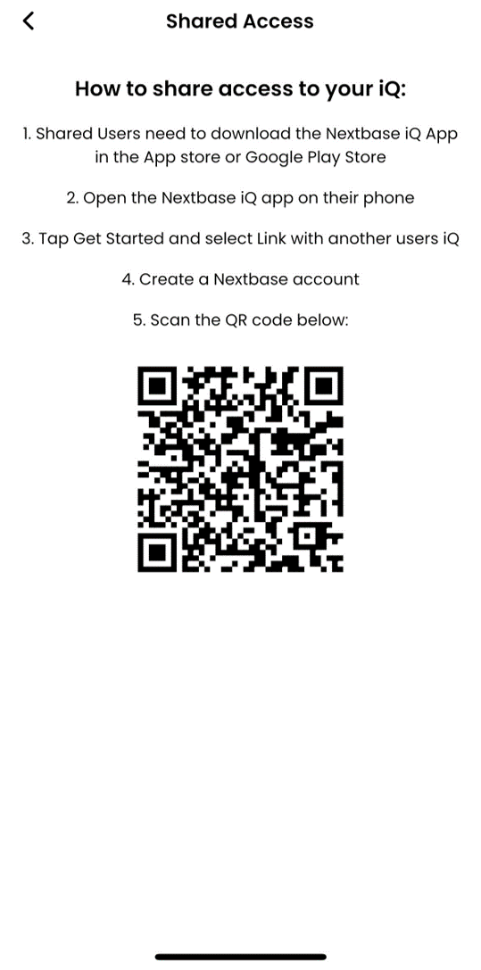 Shared Access – Nextbase US